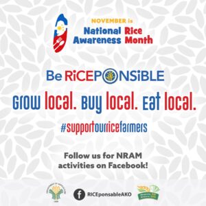 November is National Rice Awareness Month - Vancouver Philippines ...