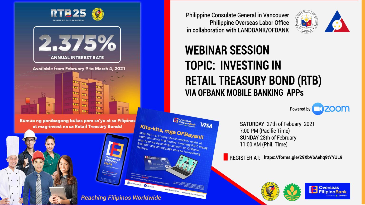 WEBINAR SESSION - INVESTING IN RETAIL TREASURY BOND - Philippine Consulate General in Vancouver