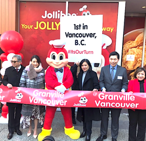 FIRST JOLLIBEE STORE OPENS IN BRITISH COLUMBIA - Philippine Consulate ...