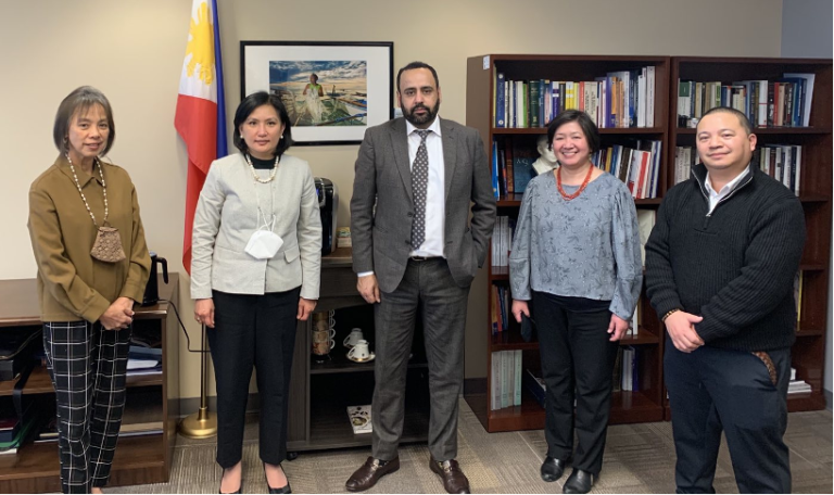 THE WESTERN COMMUNITY COLLEGE IN SURREY VISITS THE PHILIPPINE CONSULATE ...