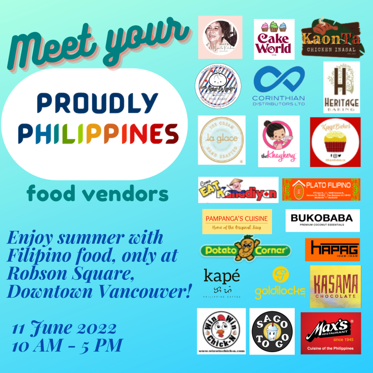 Meet the Proudly Philippines Food Vendors - Vancouver Philippines ...
