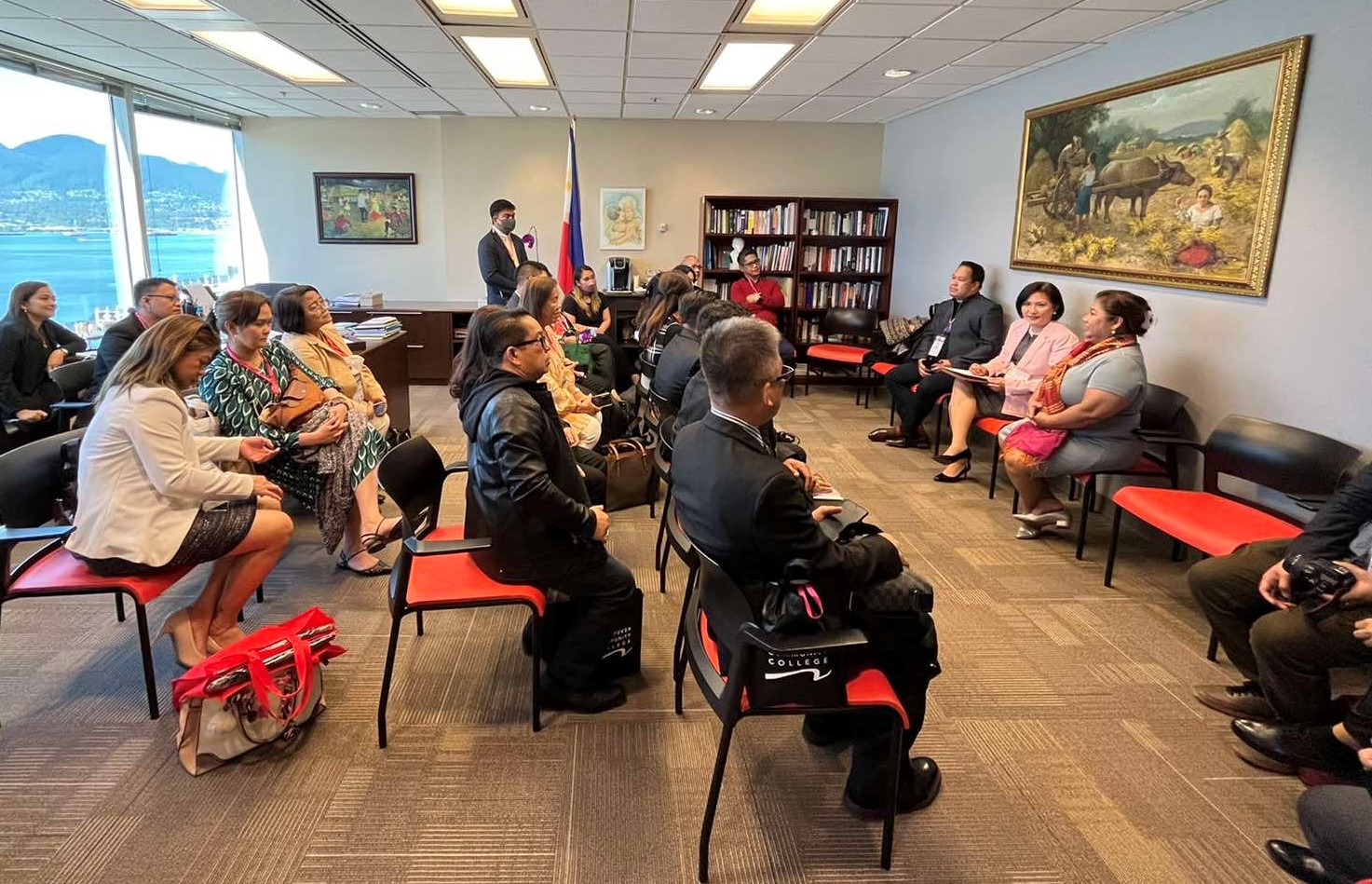 Vancouver PCG Holds Reception for CHED Delegation and Philippine Higher ...