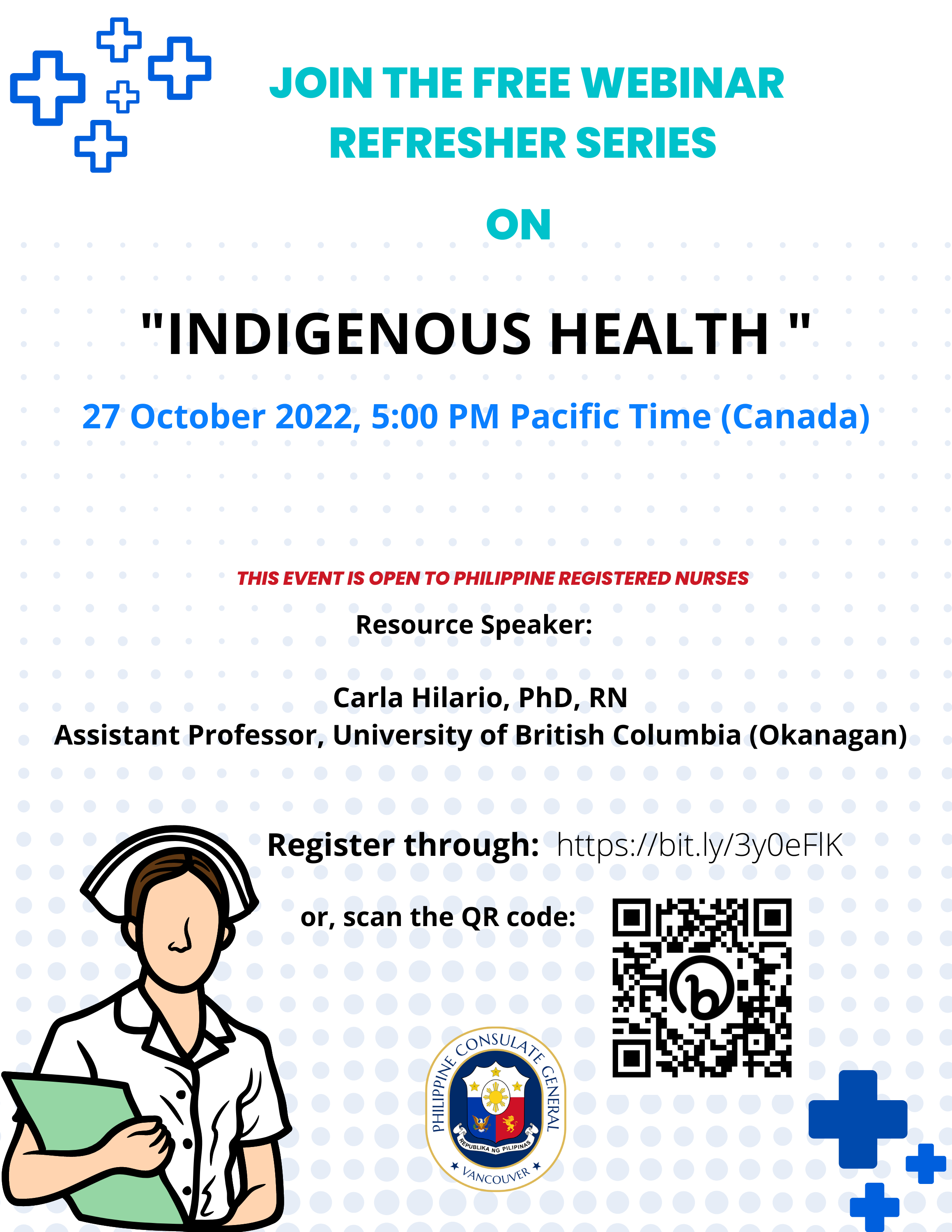 Webinar on Indigenous Health: 27 October 2022, 5:00 PM Pacific Time ...