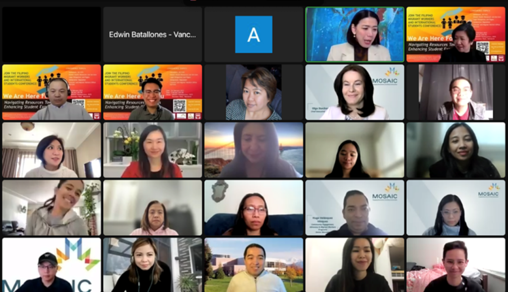 VANCOUVER PCG HOLDS FIRST CONFERENCE FOR FILIPINO MIGRANT WORKERS AND ...