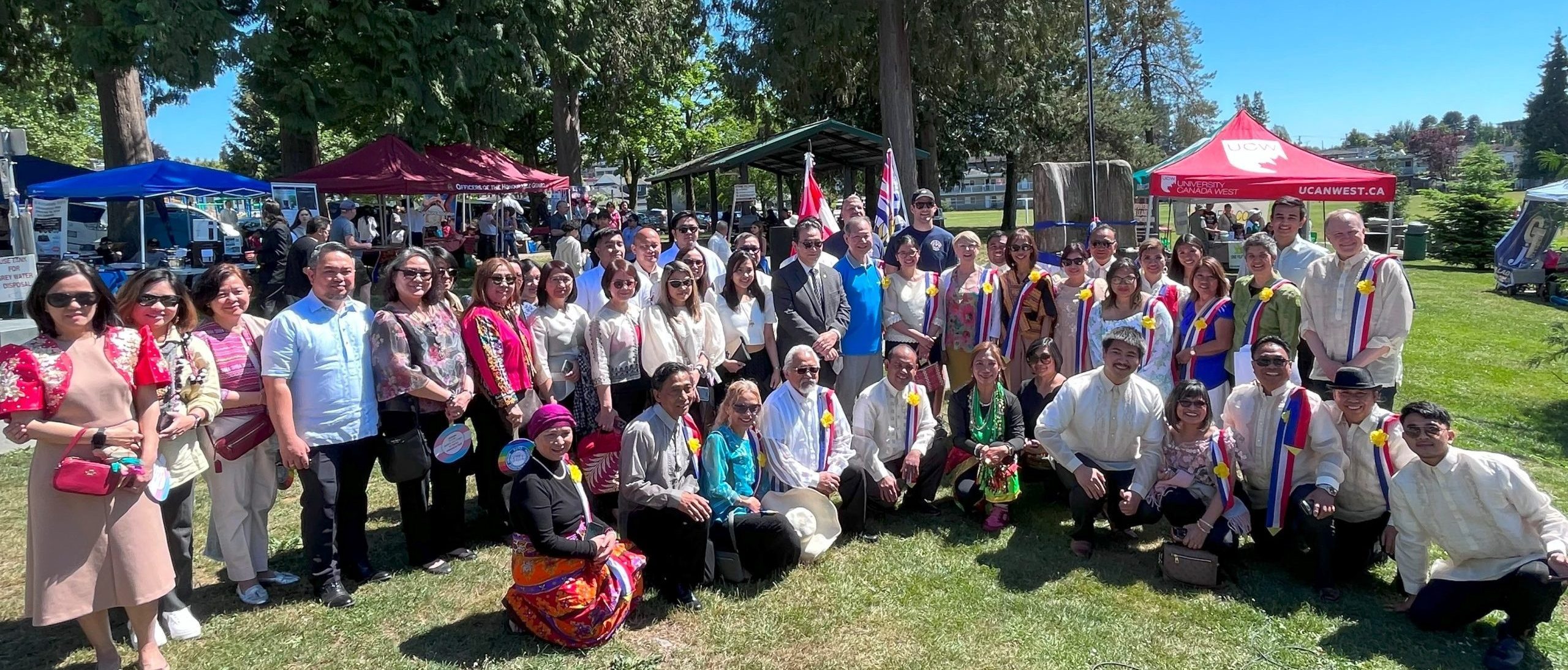 Philippine Flag Raised for the First Time in Burnaby, British Columbia ...