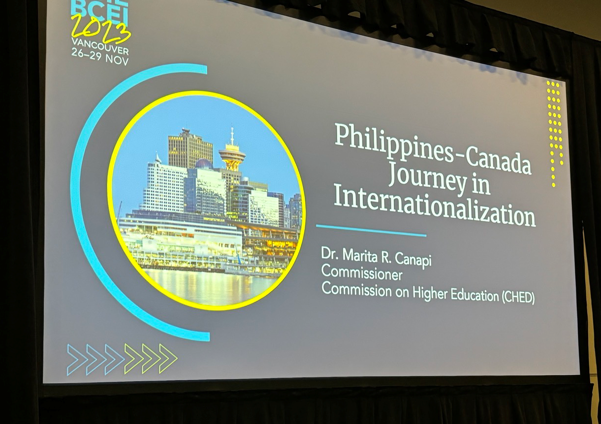 Philippines Endeavors to Promote Linkages with Canadian Institution of Higher Education at CBIE ...