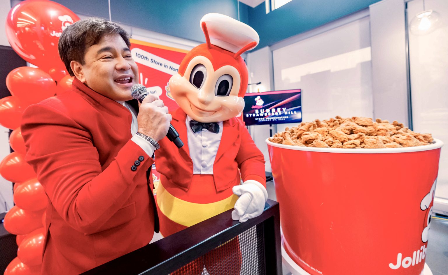 Jollibee Celebrates Milestone with the Inauguration of its 100th Store ...