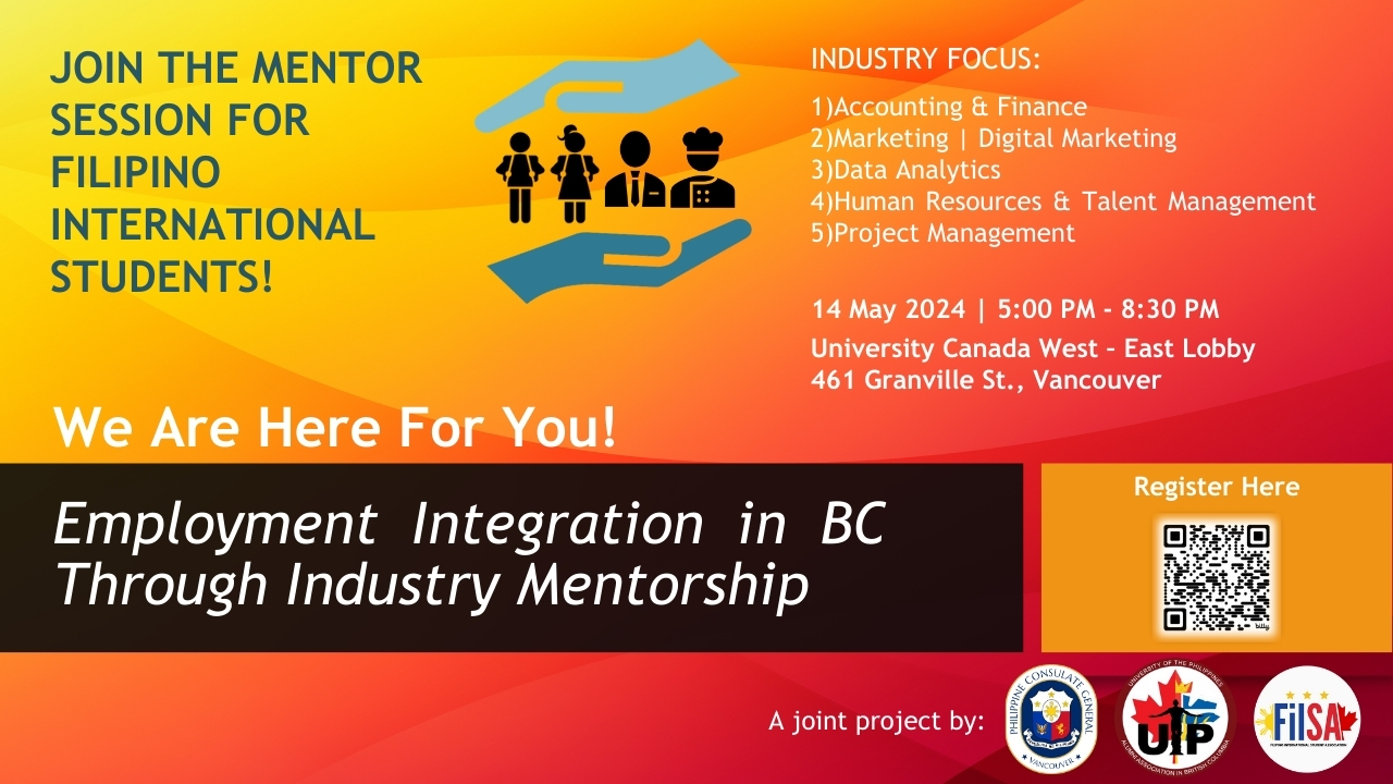 14 May 2024 - Mentorship Session for Filipino International Students ...