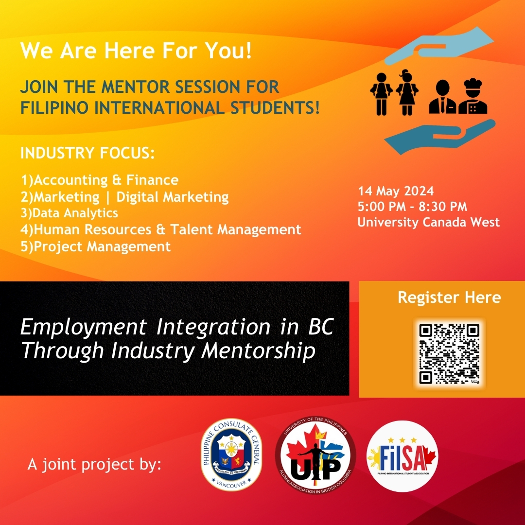 14 May 2024 - Mentorship Session for Filipino International Students ...