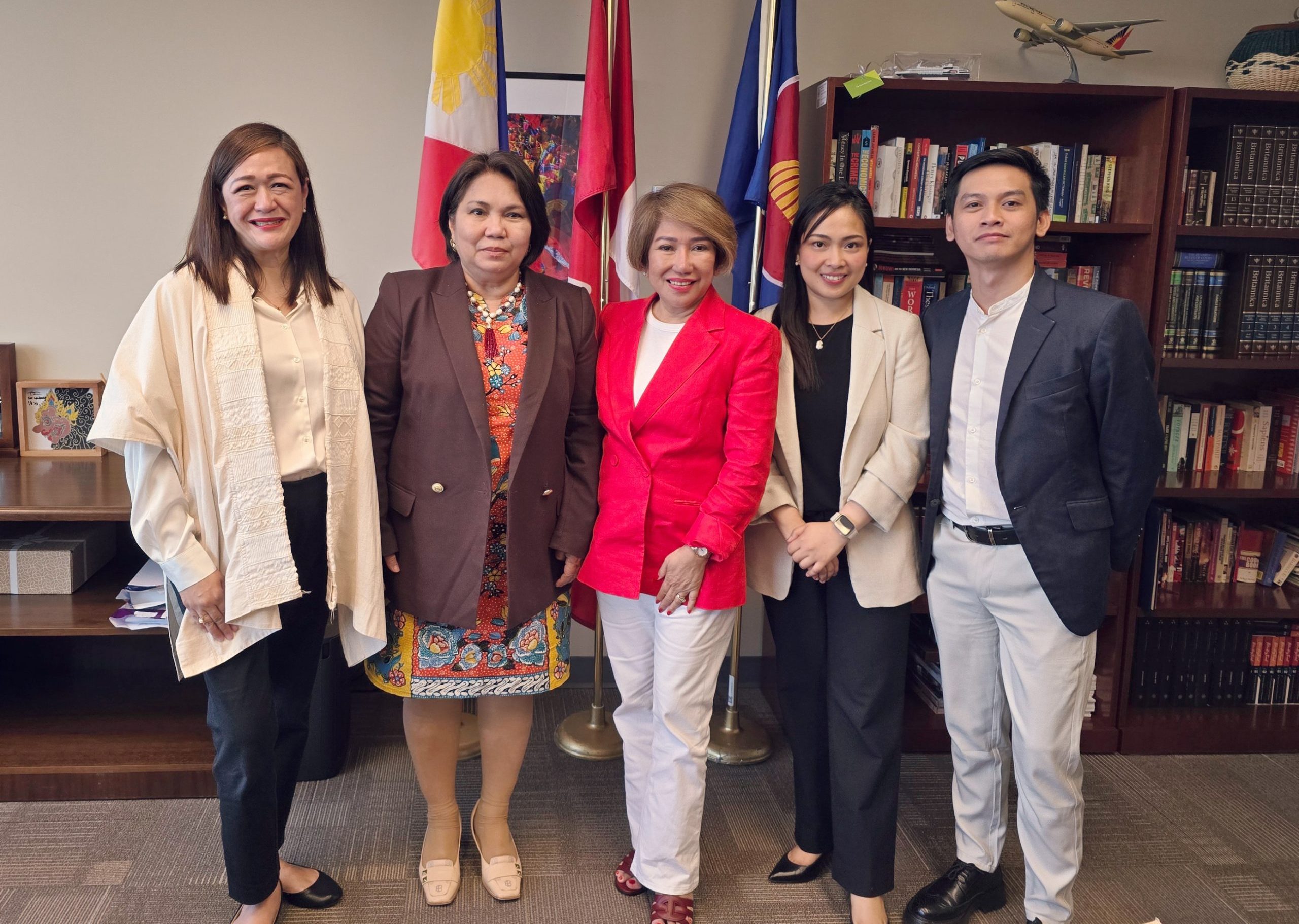 Bases Conversion and Development Authority Pays Courtesy Call on Consul ...