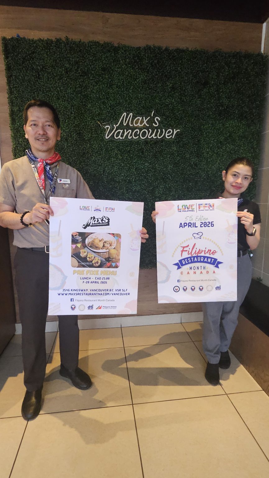 5th Edition of Filipino Restaurant Month in Canada (FRMC) - Philippine ...